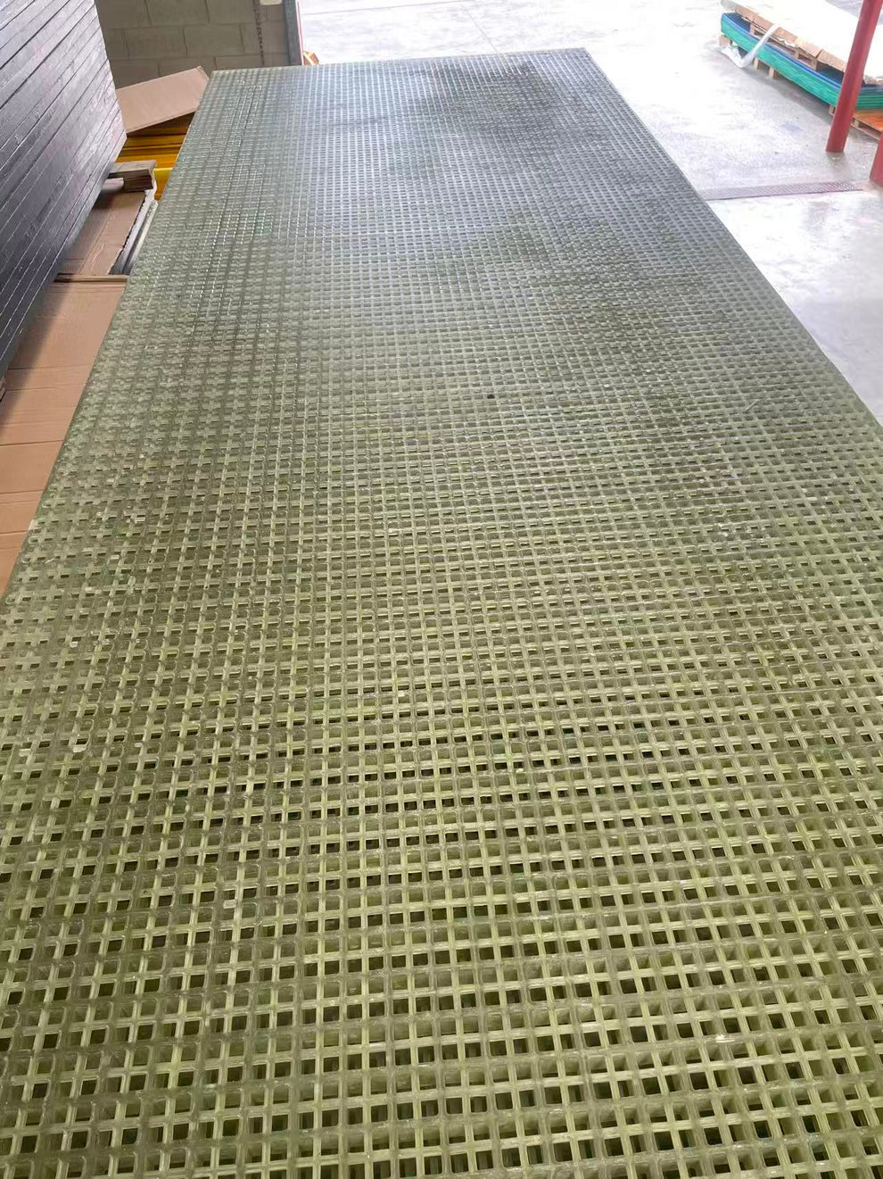 Transparent FRP Grating 1220x3660mm Smooth Surface | ESA GRATING Australia