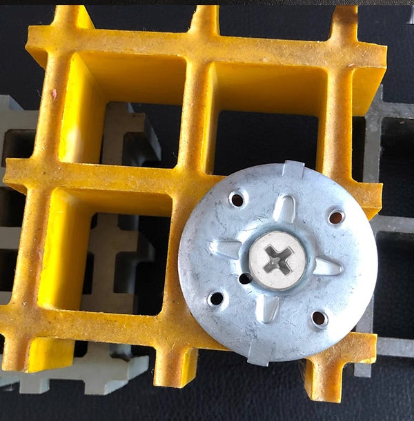 Stainless W Type Fixing clips for FRP mini mesh and mirco mesh grating ...